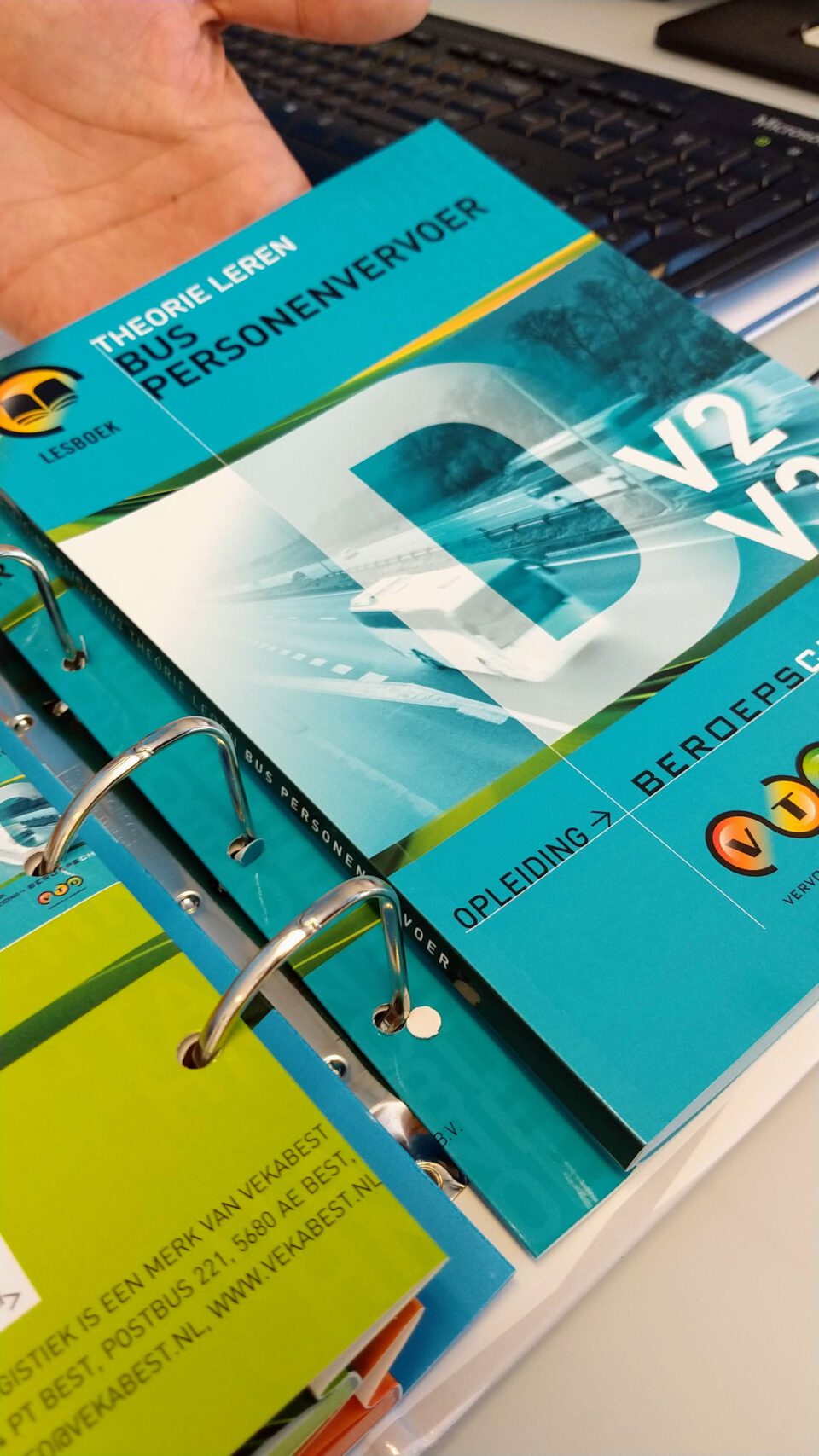 Proefles voor rijbewijs “D” – Dirk & Annemarie